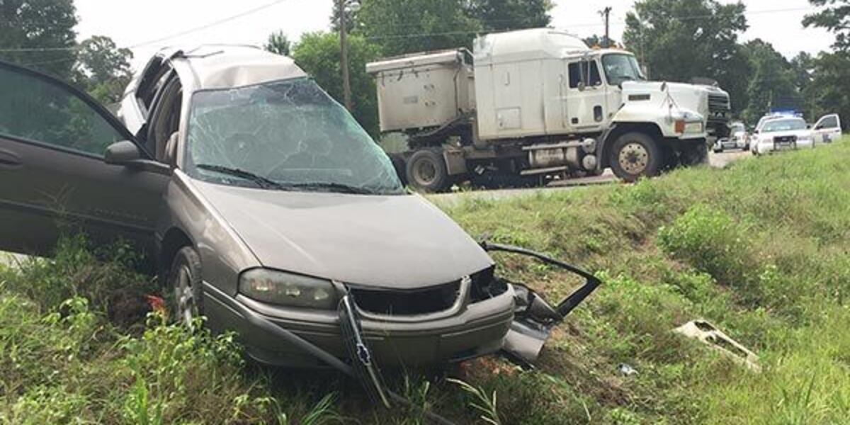 Crash involving car and 18-wheeler results in serious injuries Crash involving car and 18-wheeler results in serious injuries