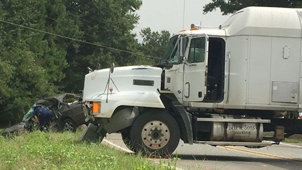 Crash involving car and 18-wheeler results in serious injuries Crash involving car and 18-wheeler results in serious injuries